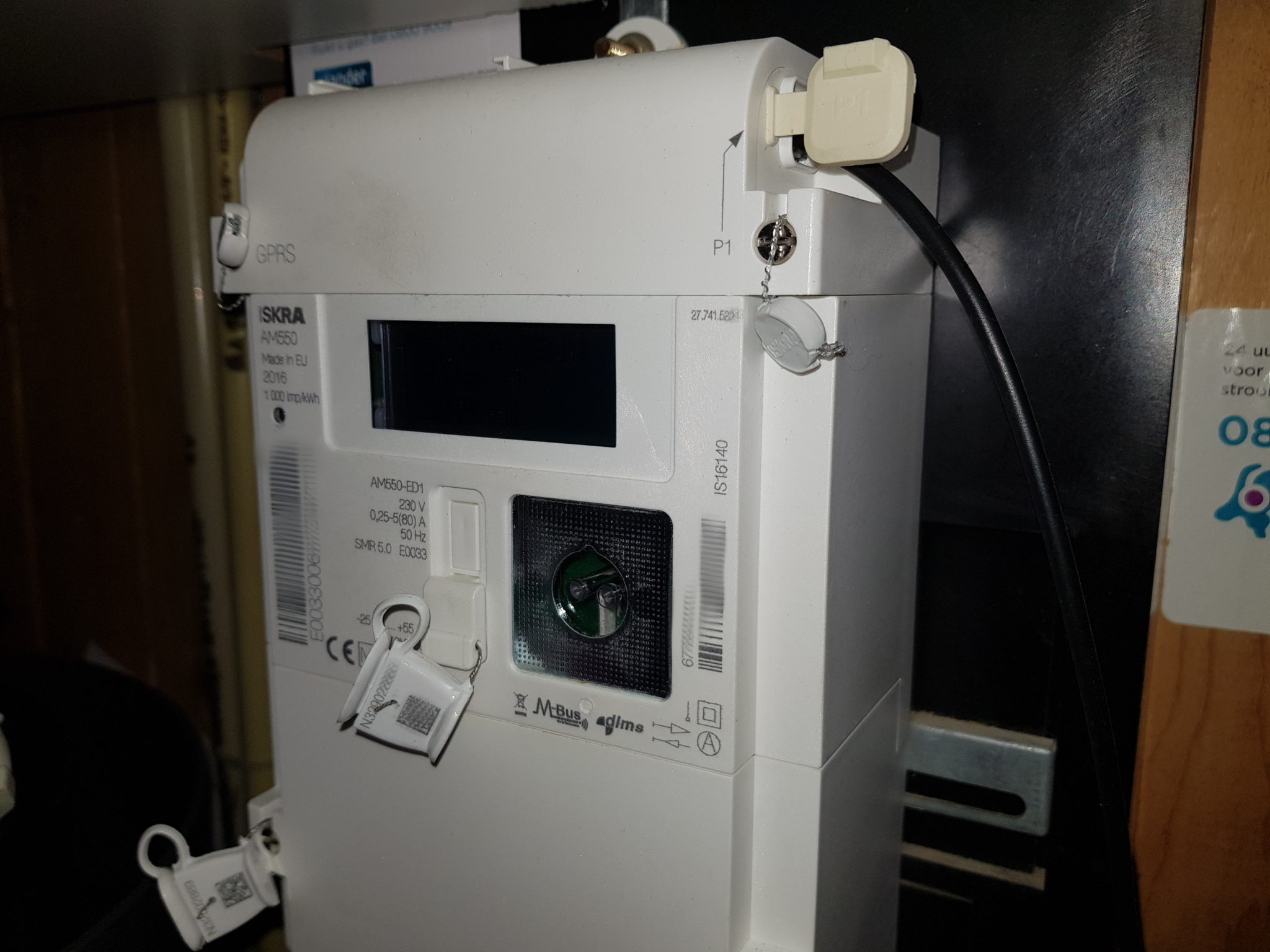 P1 Energy Meter Reader using Python in Docker – www.kaper.com